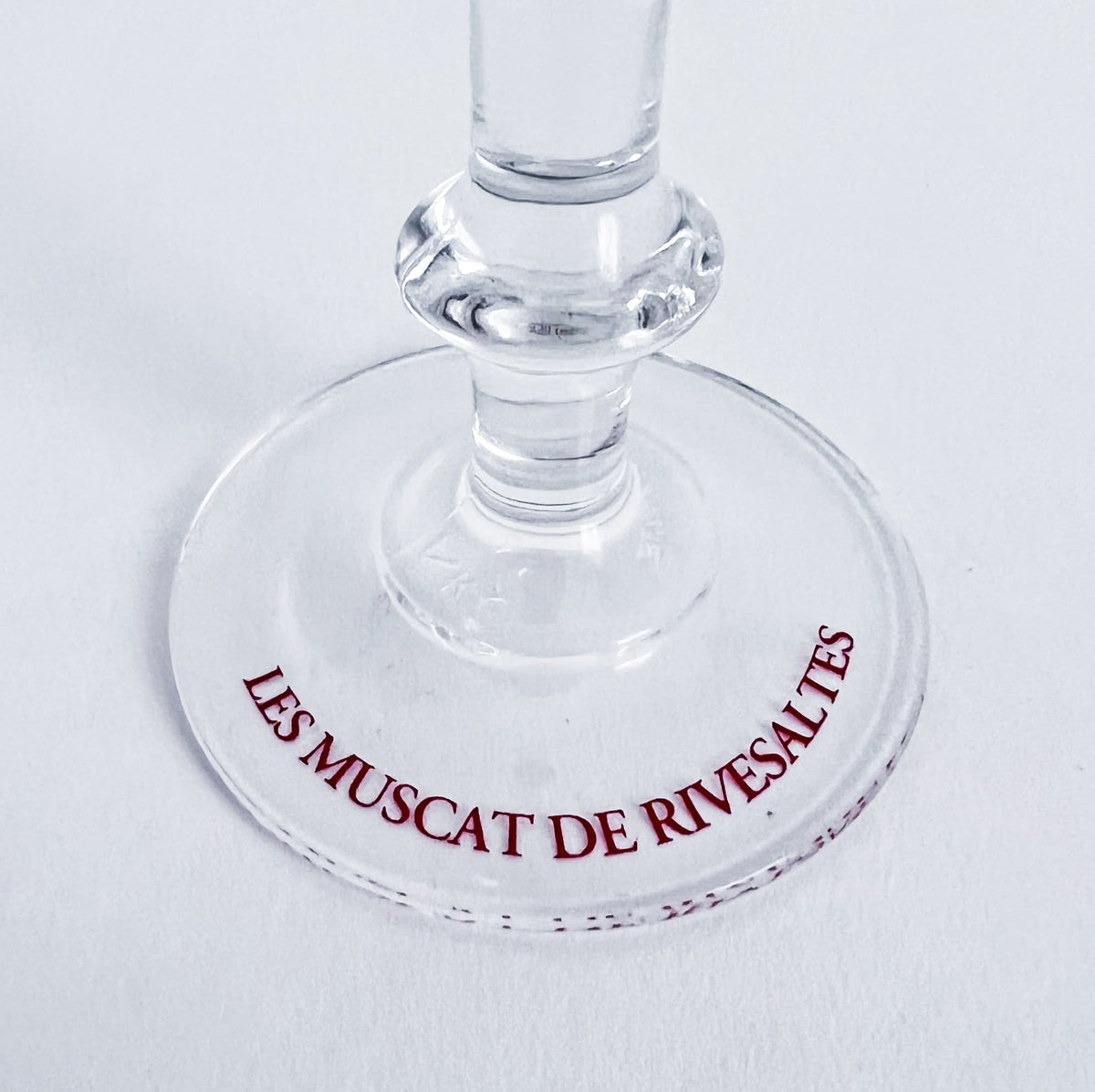 French retro Muscat glass "Ici c'est Muscat" – La Table d'Eglantine